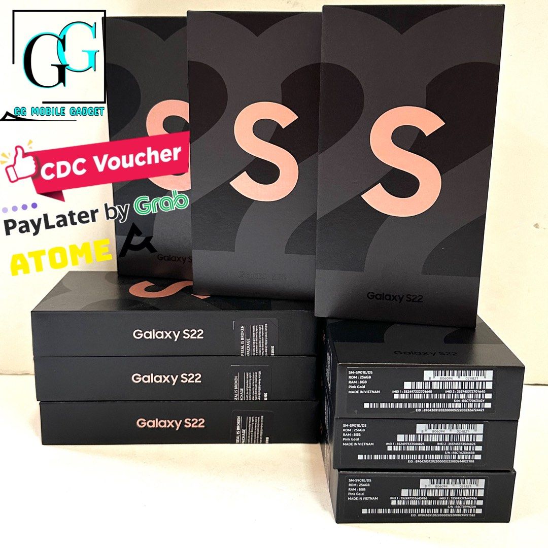 Samsung Galaxy S22 5g Pink Gold 256gb Local Set 1 Year Warranty