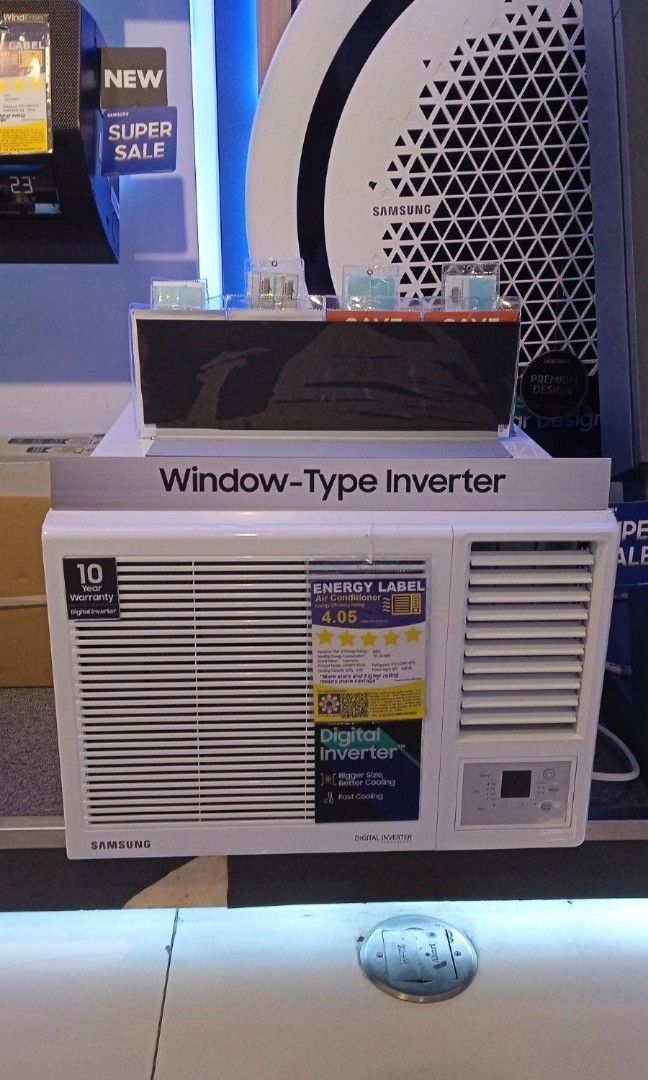 SAMSUNG WINDOW TYPE INVERTER AIRCON, TV & Home Appliances, Air ...