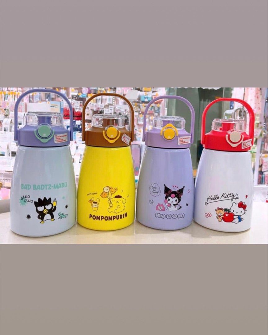 Sanrio Characters 1000ml vacuum flask, Furniture & Home Living ...