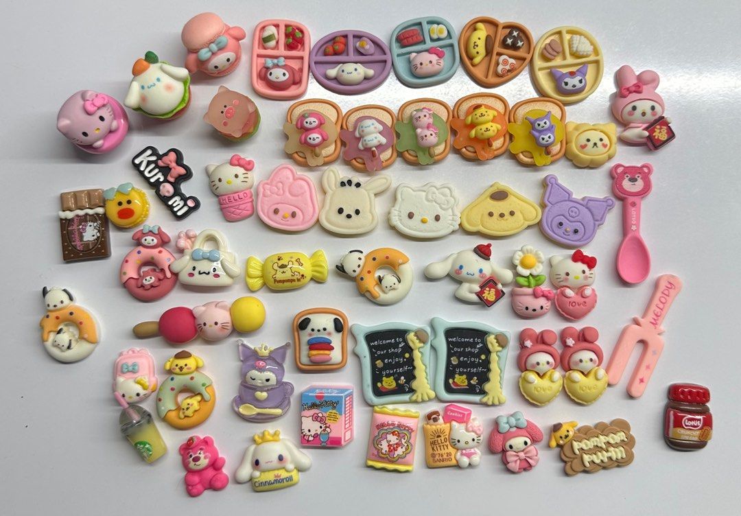 SANRIO CHARMS, Hobbies & Toys, Stationery & Craft, Handmade Craft on ...