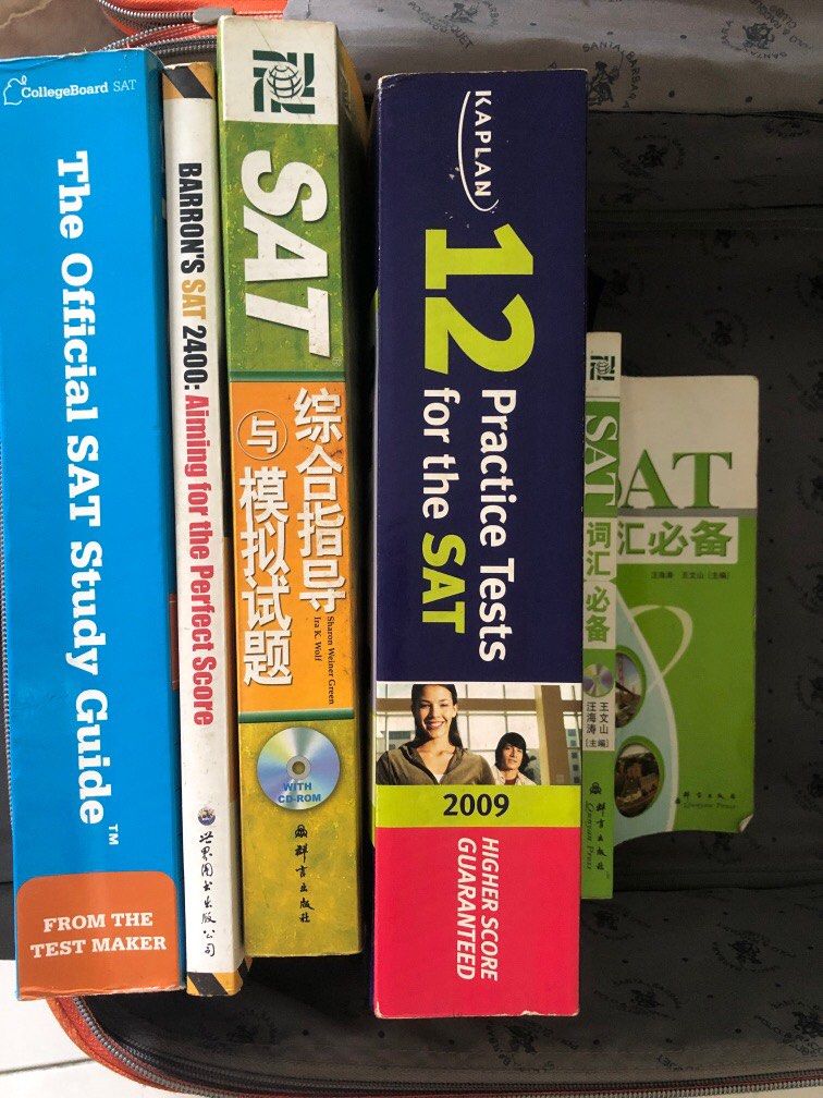 SAT official guide, Hobbies & Toys, Books & Magazines, Textbooks on ...