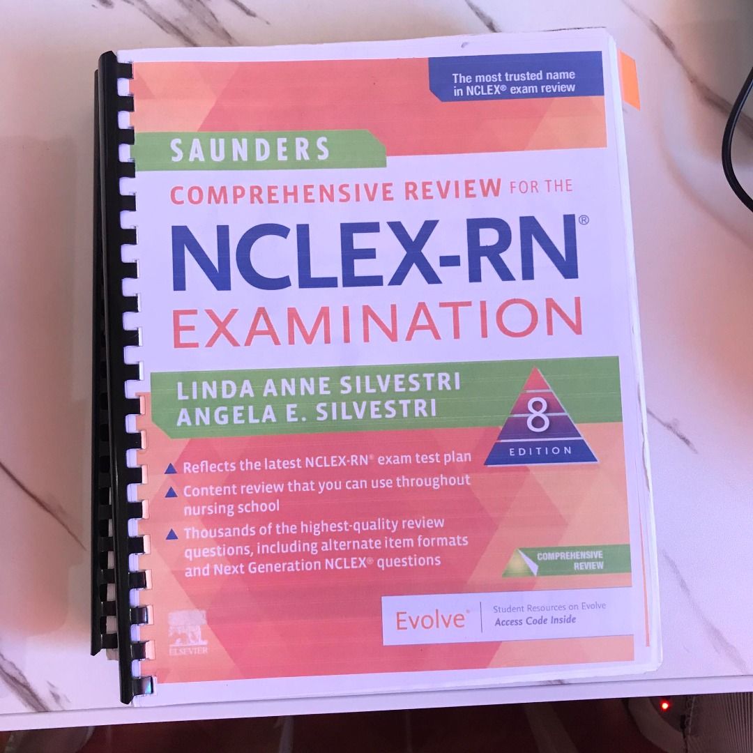 Saunders Comprehensive Review NCLEX-RN EXAMINATION 8th Edition, Hobbies ...
