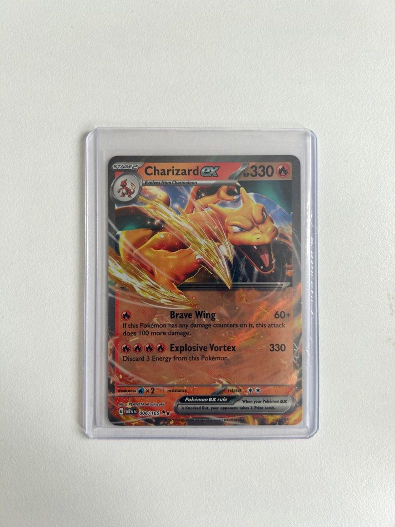 (Scarlet & Violet 151) Charizard ex - 006/165 - Ultra Rare, Hobbies ...