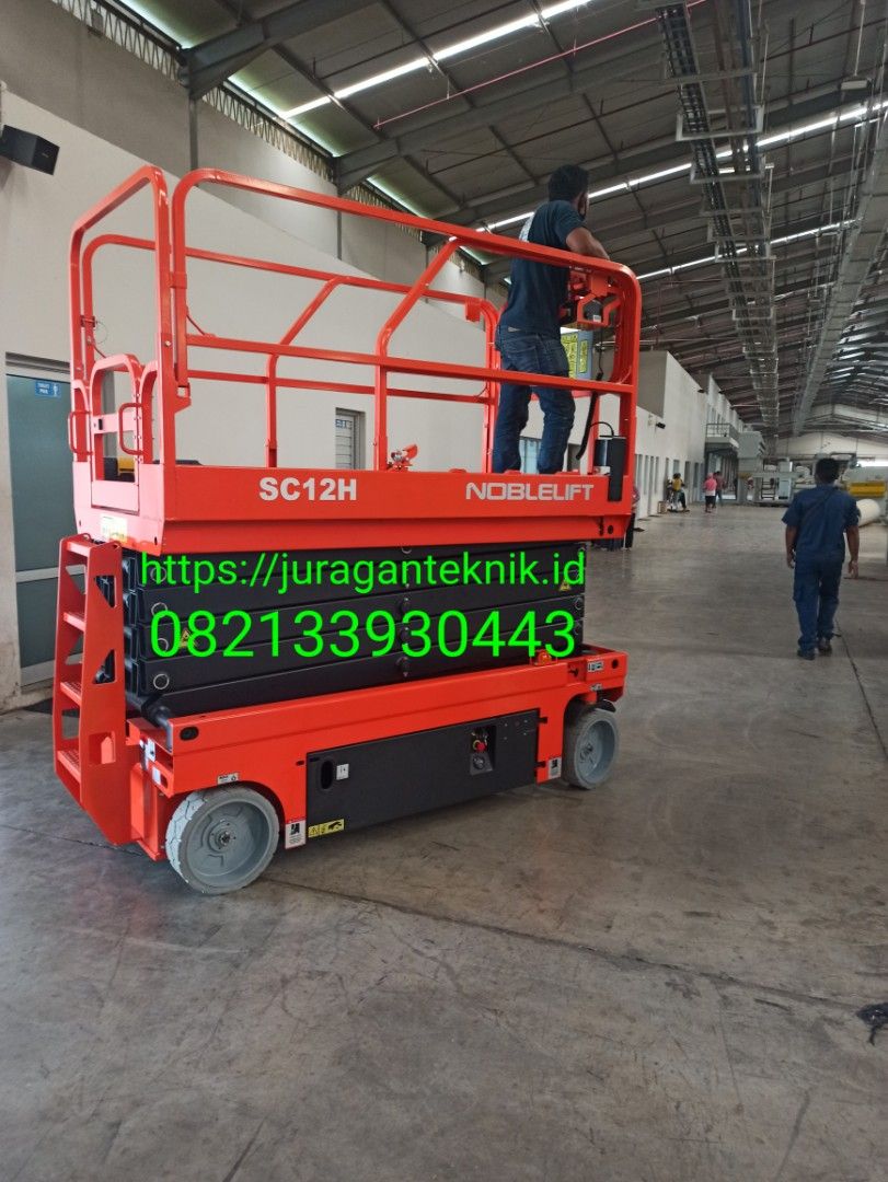 Scissor Lift Tangga Hidrolis Elektrik, Serba Serbi, Others di Carousell