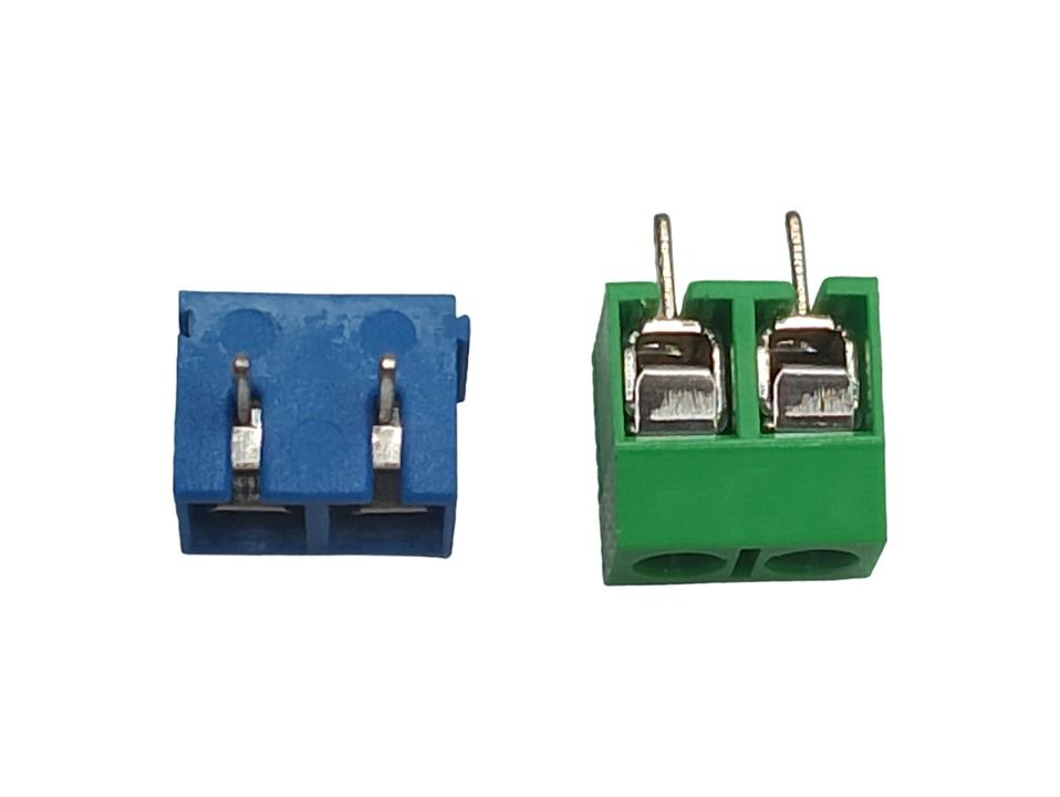 SCREW TERMINAL BLOCK CONNECTOR (1-PC per ORDER), 2-PIN KF301 5mm, BEST ...