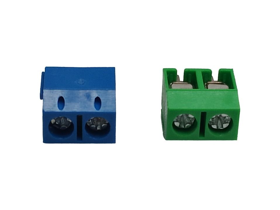 SCREW TERMINAL BLOCK CONNECTOR (1-PC per ORDER), 2-PIN KF301 5mm, BEST ...