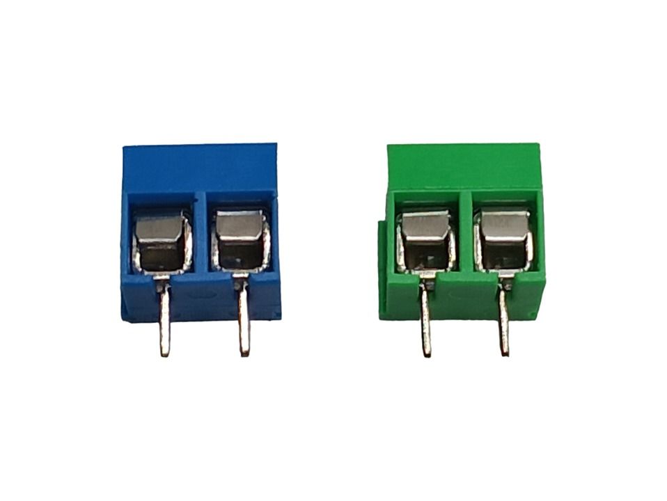 SCREW TERMINAL BLOCK CONNECTOR (1-PC per ORDER), 2-PIN KF301 5mm, BEST ...