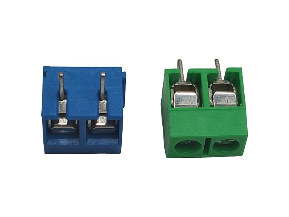 SCREW TERMINAL BLOCK CONNECTOR (1-PC per ORDER), 2-PIN KF301 5mm, BEST ...