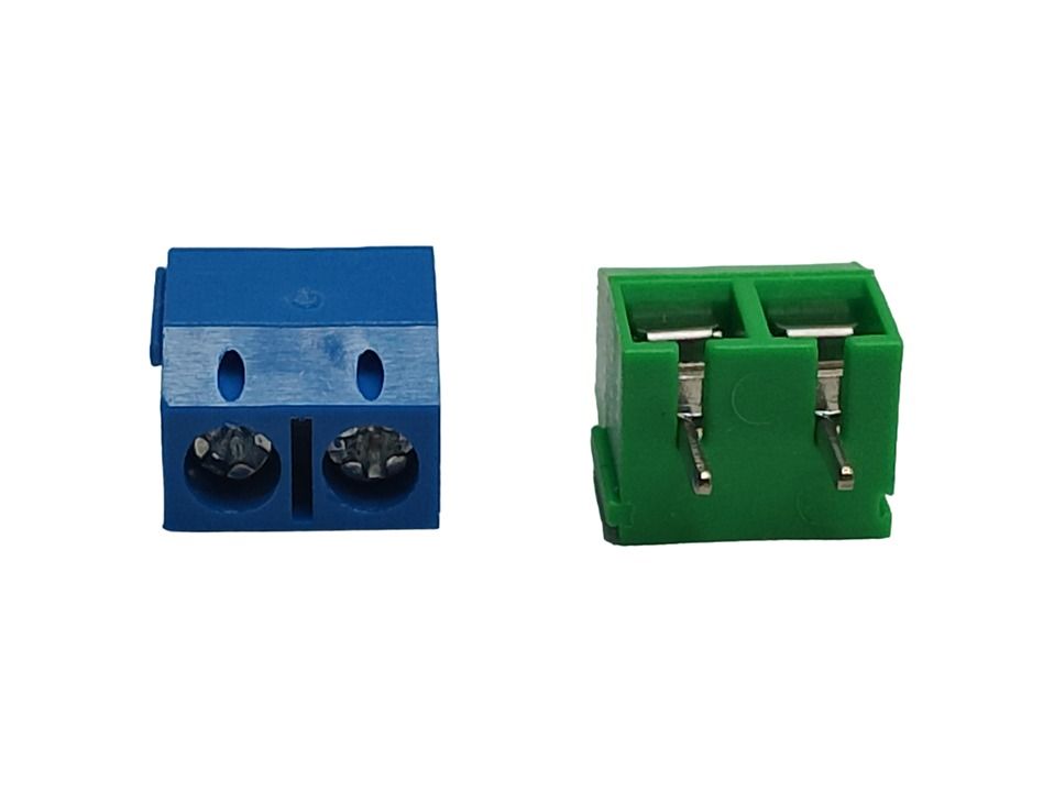 SCREW TERMINAL BLOCK CONNECTOR (1-PC per ORDER), 2-PIN KF301 5mm, BEST ...