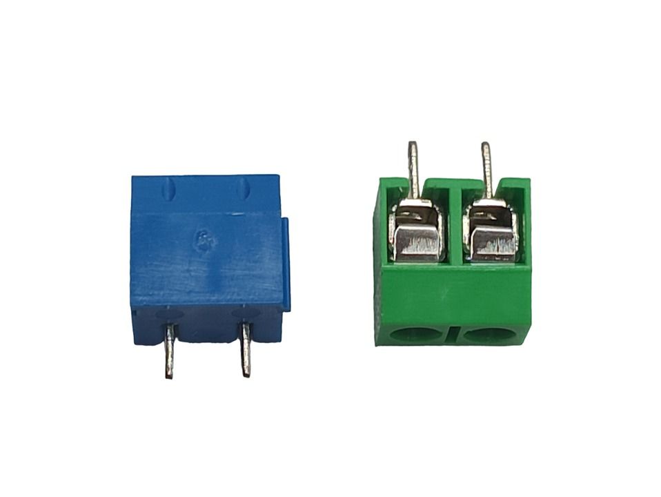 SCREW TERMINAL BLOCK CONNECTOR (1-PC per ORDER), 2-PIN KF301 5mm, BEST ...