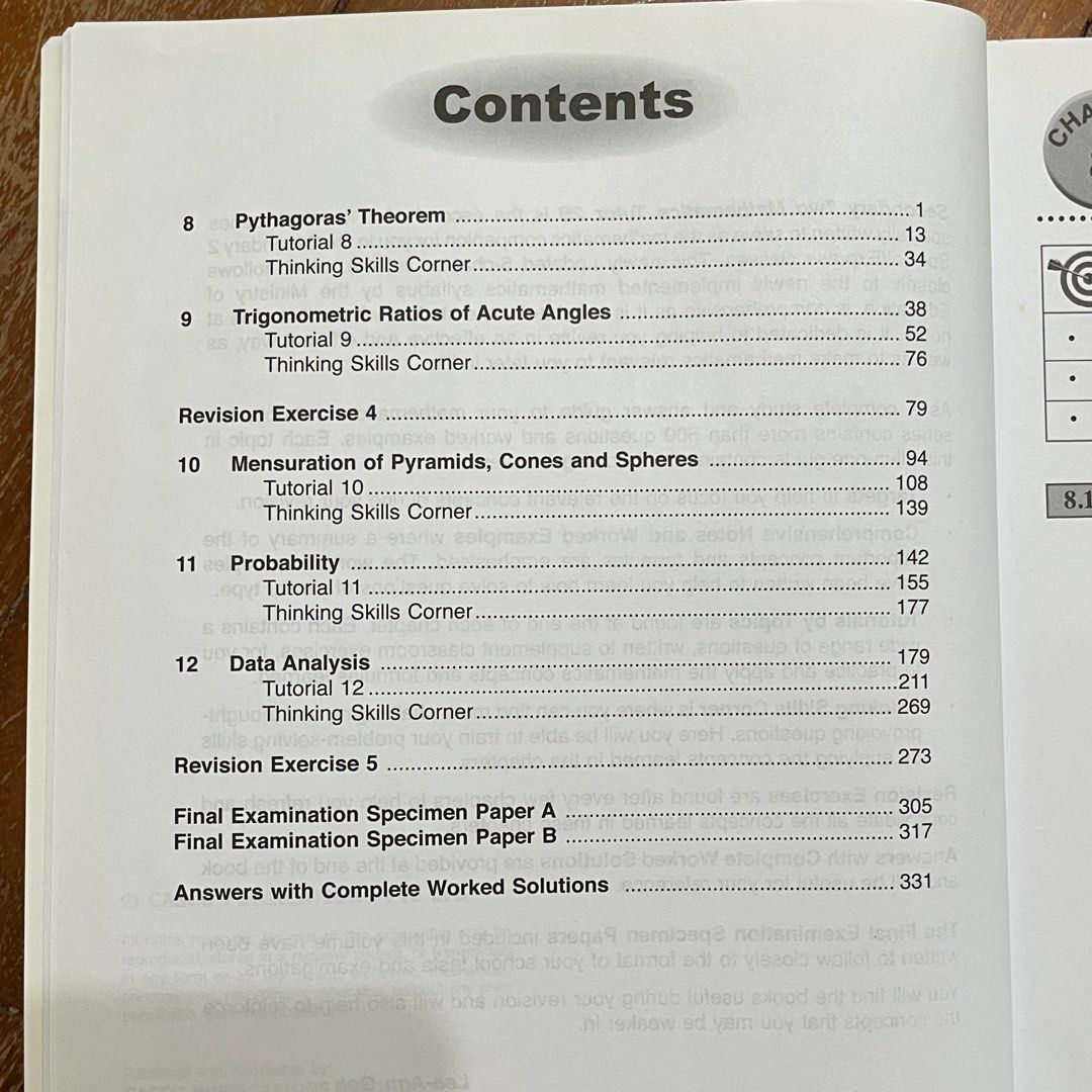 SEC 2 Comprehensive Math Assessment, Hobbies & Toys, Books & Magazines ...