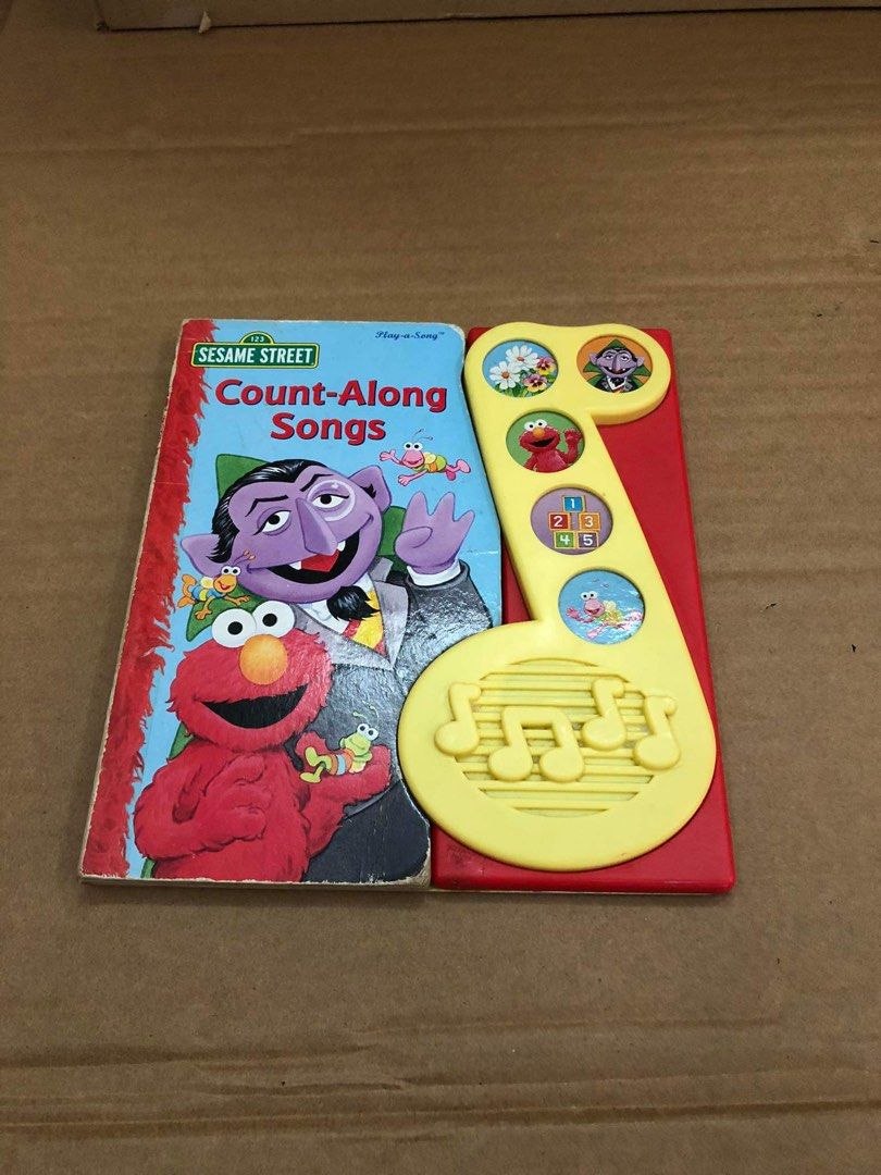 Sesame Street Count-Along Songs by Sesame Street Music Works Book ...