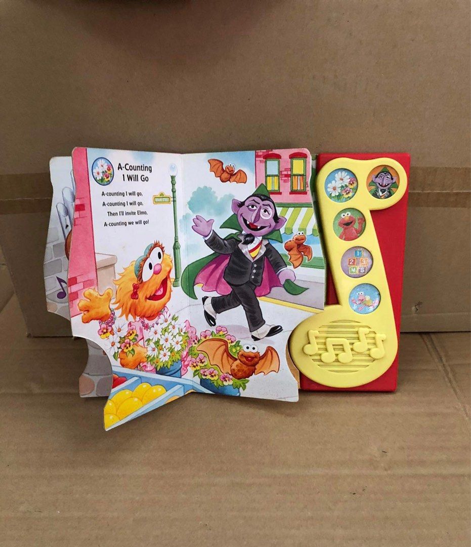 Sesame Street Count-Along Songs by Sesame Street Music Works Book ...