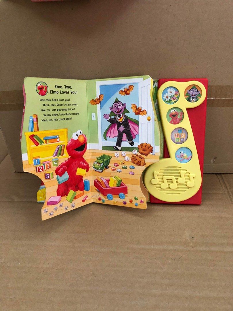 Sesame Street Count-Along Songs by Sesame Street Music Works Book ...
