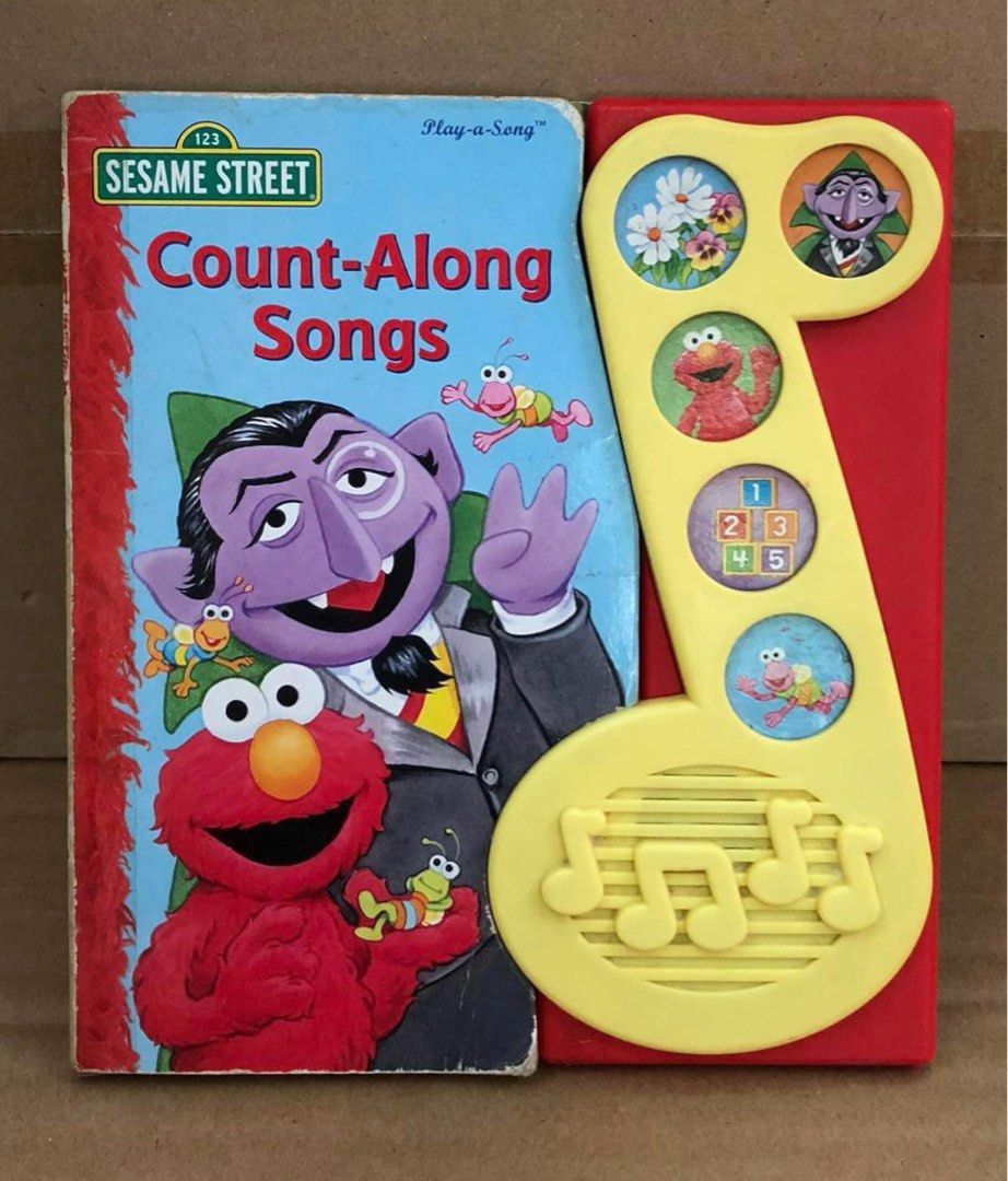 Sesame Street Count-Along Songs by Sesame Street Music Works Book ...