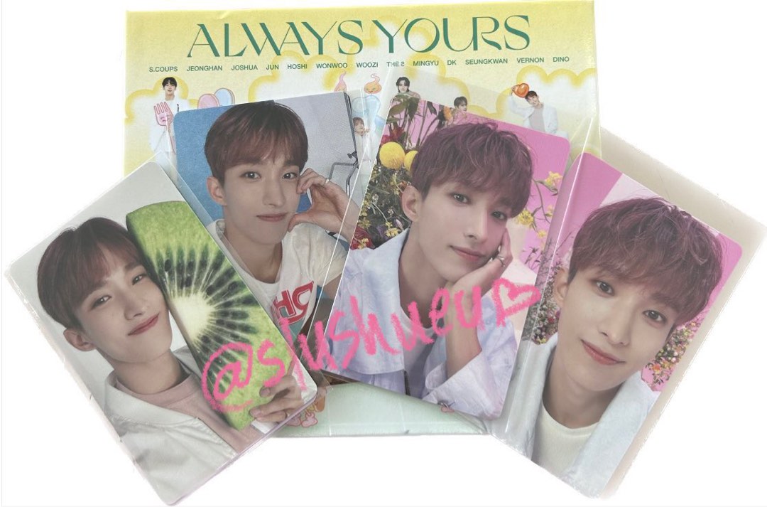 Seventeen DK Dokyeom Photocard Always Yours Lim C Pob Weverse Japan POB Standard Flash Edition ...
