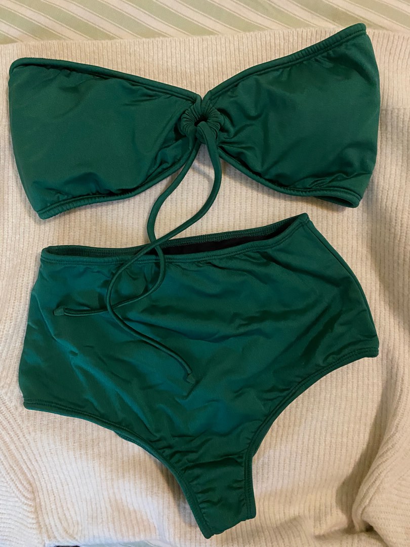Sew Local Dark Forest Bikini, Women's Fashion, Swimwear, Bikinis ...