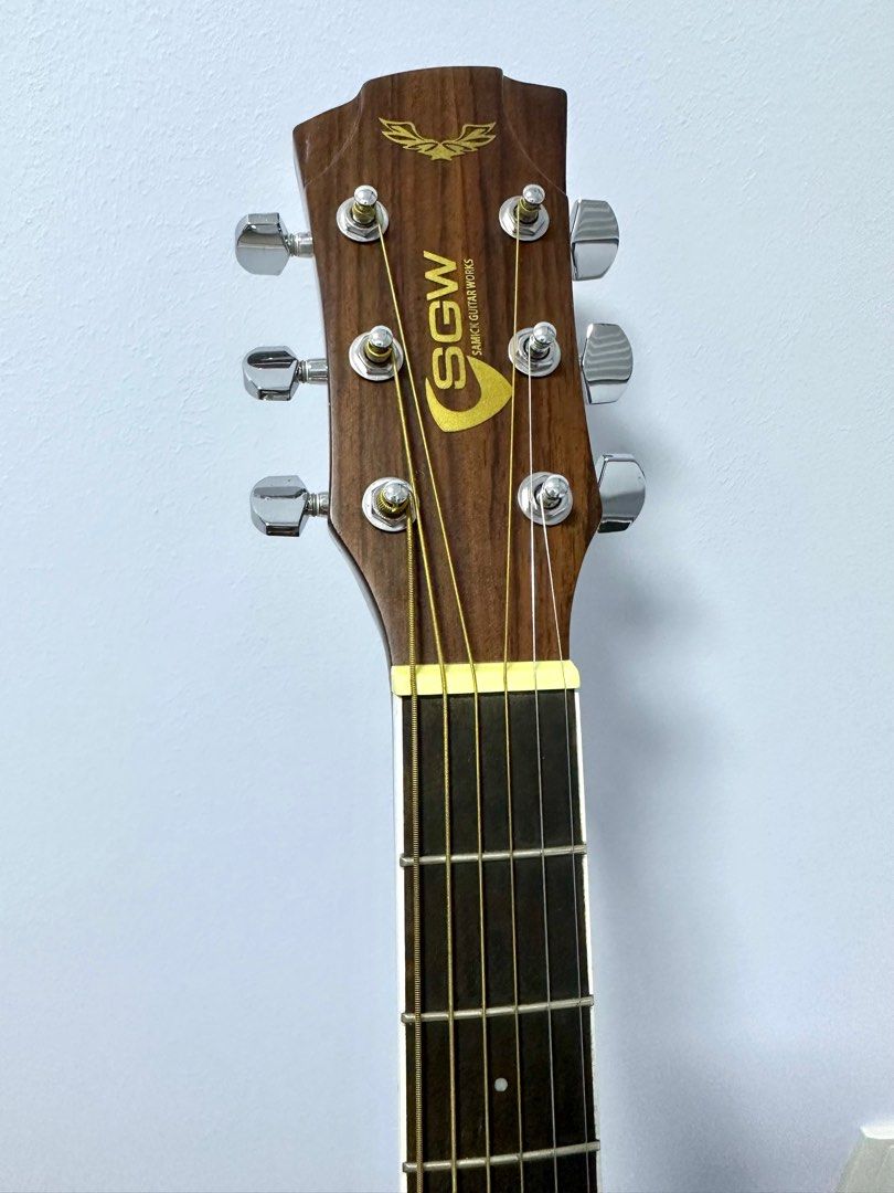 Samick Guitar Works SGW S-300D/NAT acoustic guitar Greg Bennet, Hobbies & Toys, Music & Media ...
