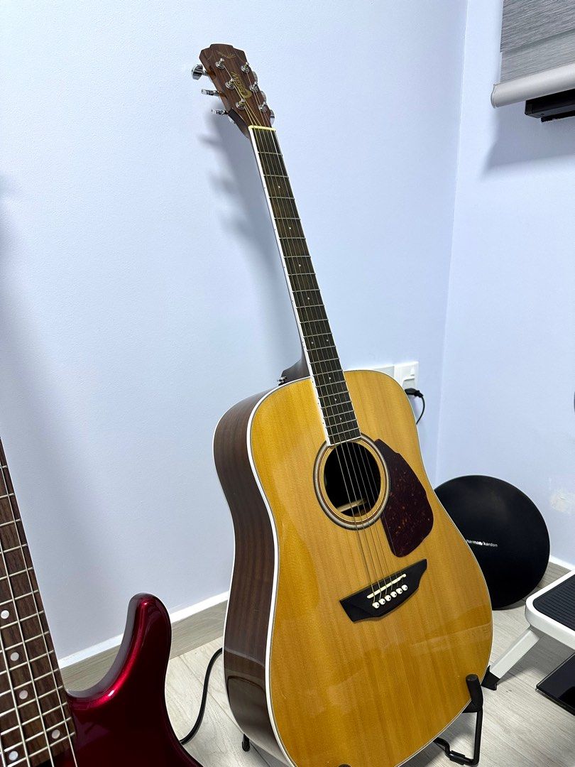 Samick Guitar Works SGW S-300D/NAT acoustic guitar Greg Bennet, Hobbies & Toys, Music & Media ...