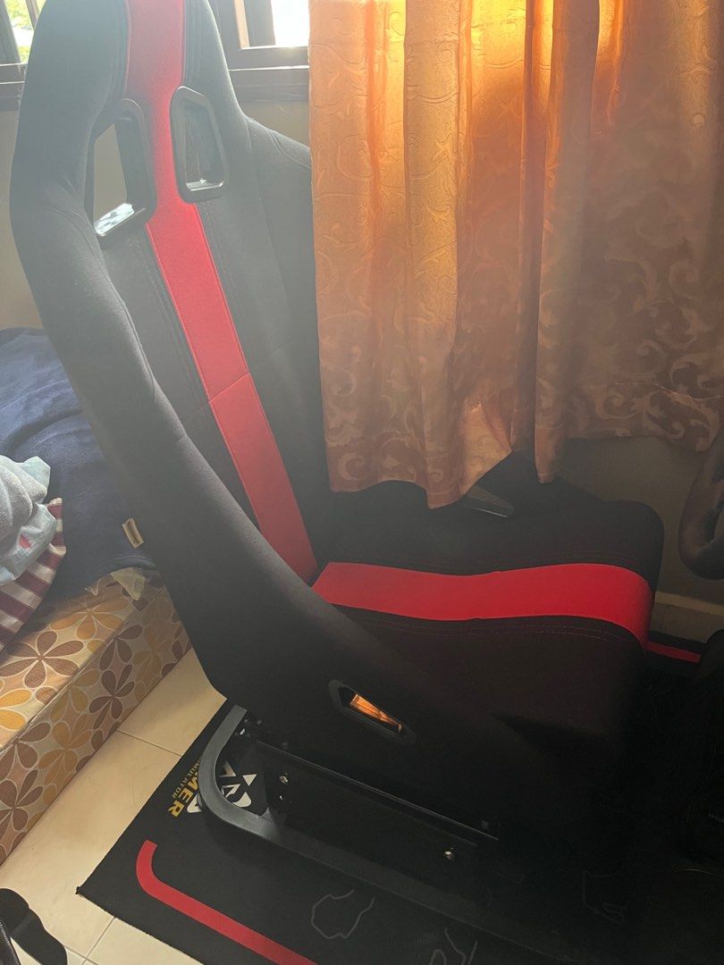 Simulator rig with Logitech g923, Video Gaming, Gaming Accessories, In ...