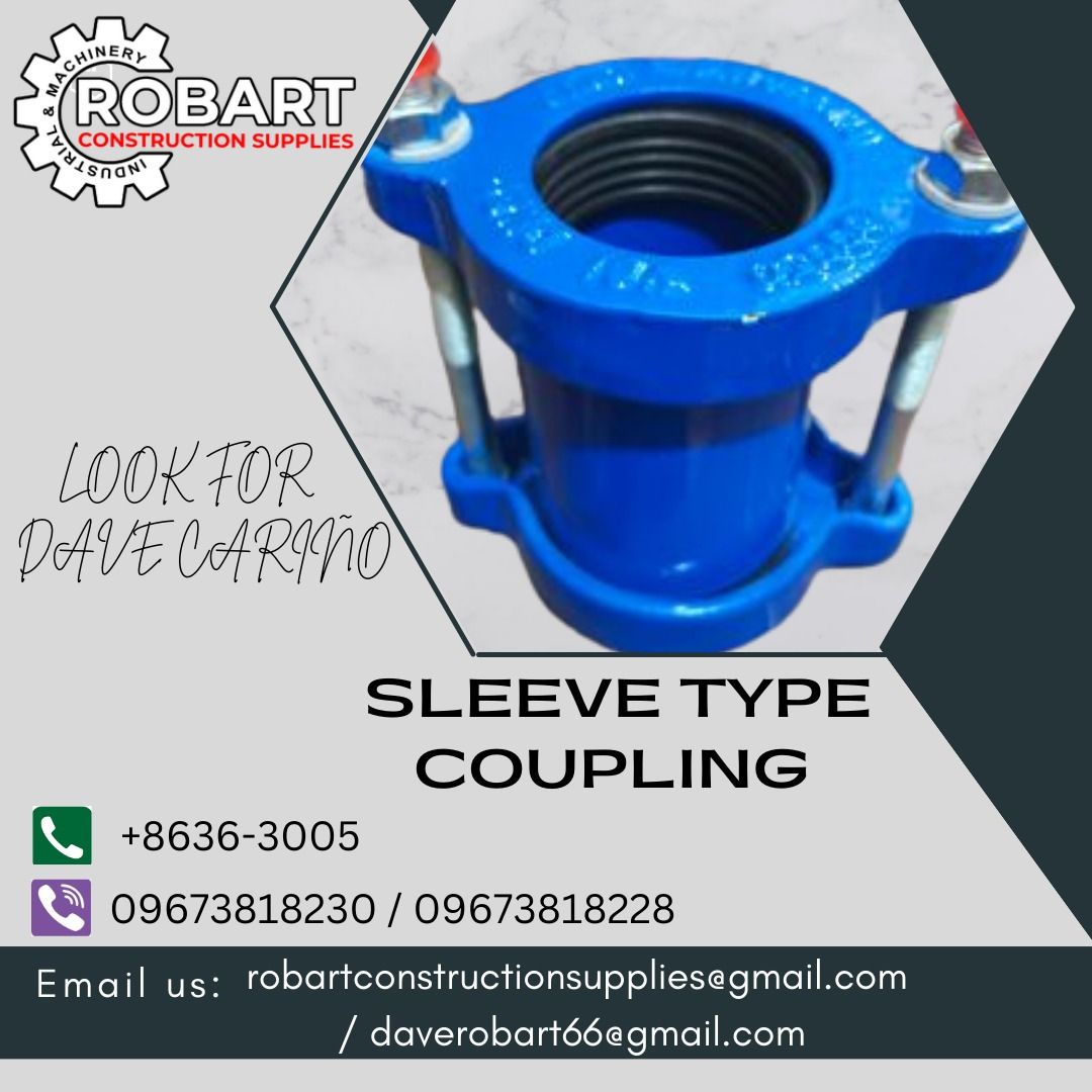 SLEEVE TYPE COUPLING, Commercial & Industrial, Construction Tools ...