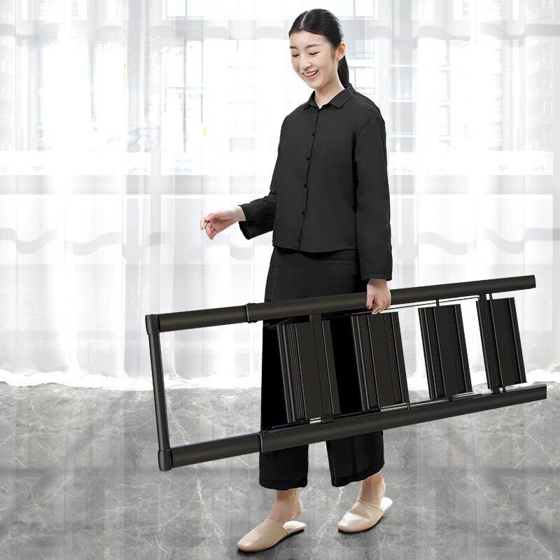 Slim Ladder 4 or 5 steps with handles (Folded only 5cm) , Furniture ...