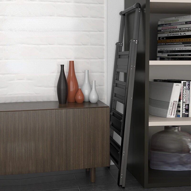 Slim Ladder 4 or 5 steps with handles (Folded only 5cm) , Furniture ...