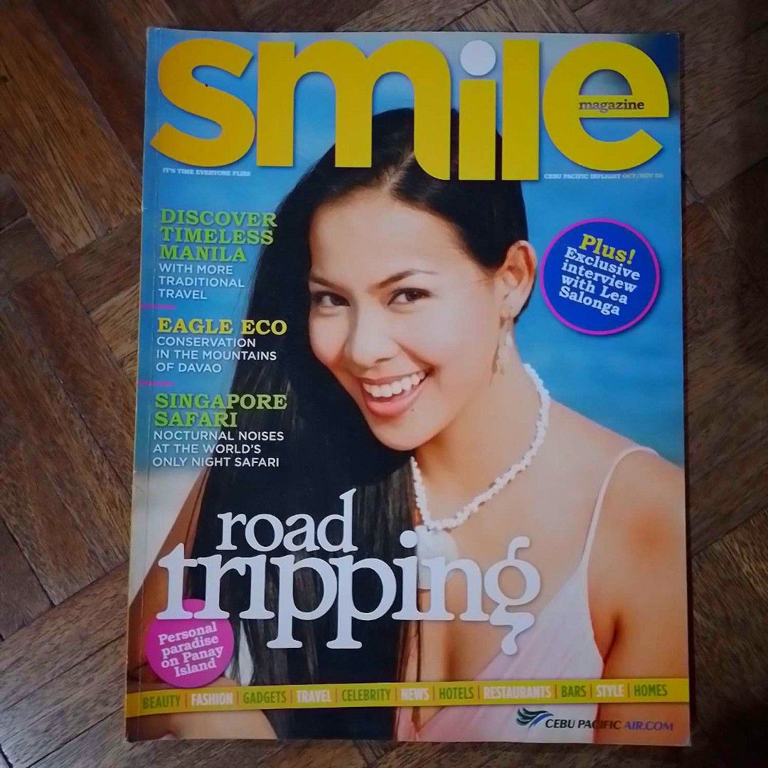 Smile Magazine Cebu Pacific Inflight October-November 2006, Hobbies ...