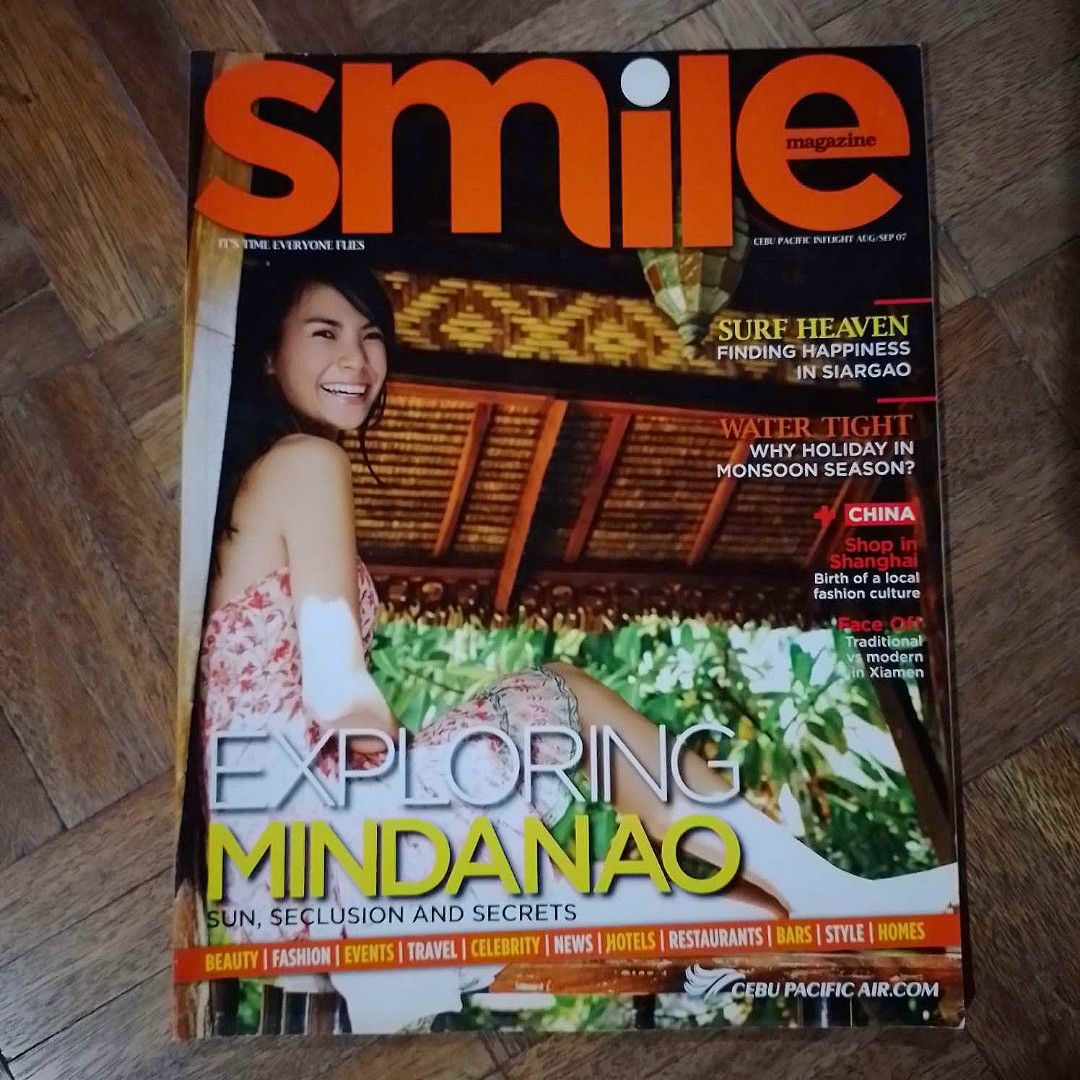 Smile Magazine Cebu Pacific Inflight August-September 2007, Hobbies ...