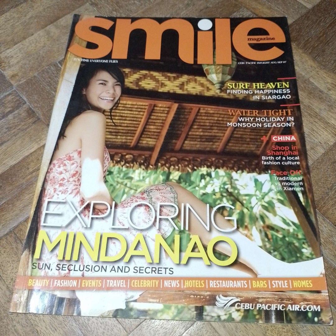 Smile Magazine Cebu Pacific Inflight August-September 2007, Hobbies ...