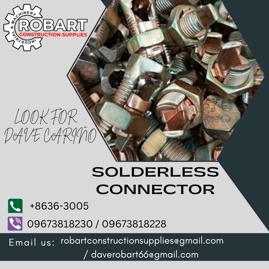 SOLDERLESS CONNECTOR, Commercial & Industrial, Construction Tools ...