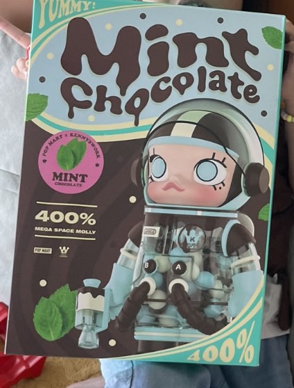 Space Molly Mint chocolate 400%, Hobbies & Toys, Toys & Games on Carousell