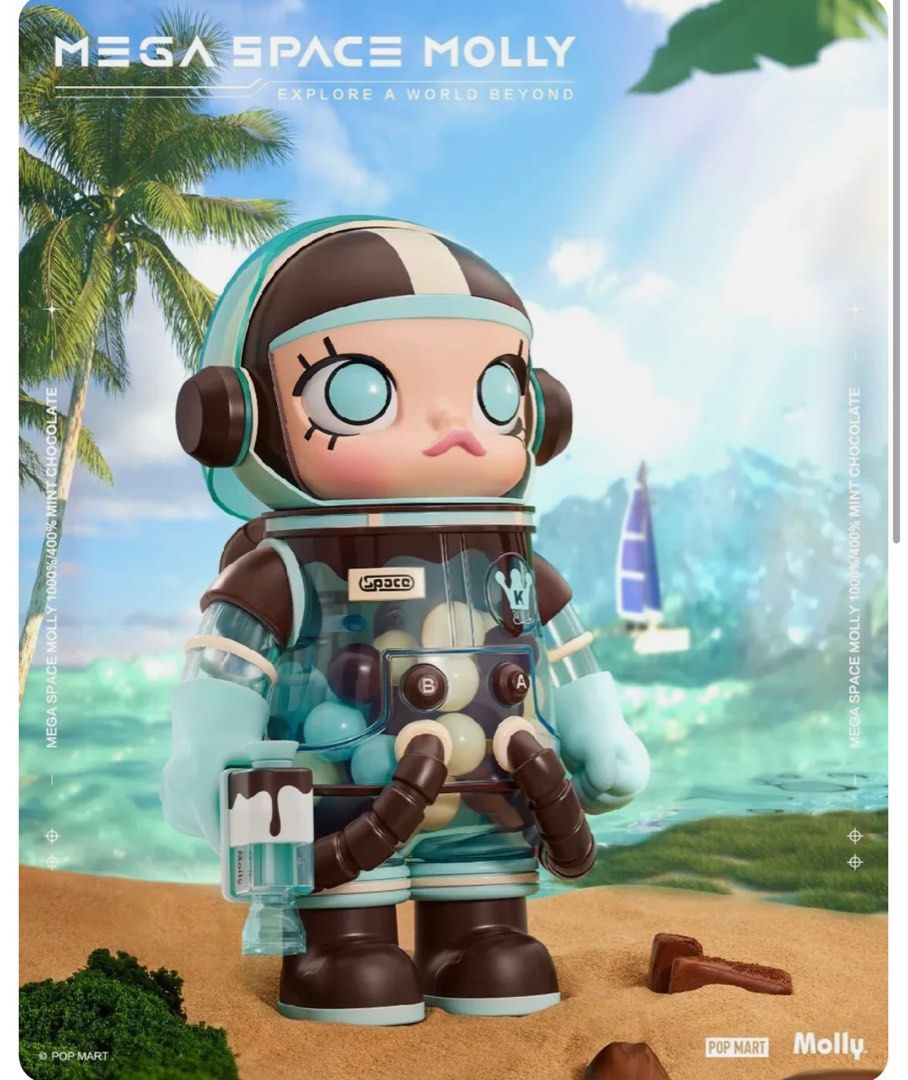 Space Molly Mint chocolate 400%, Hobbies & Toys, Toys & Games on Carousell