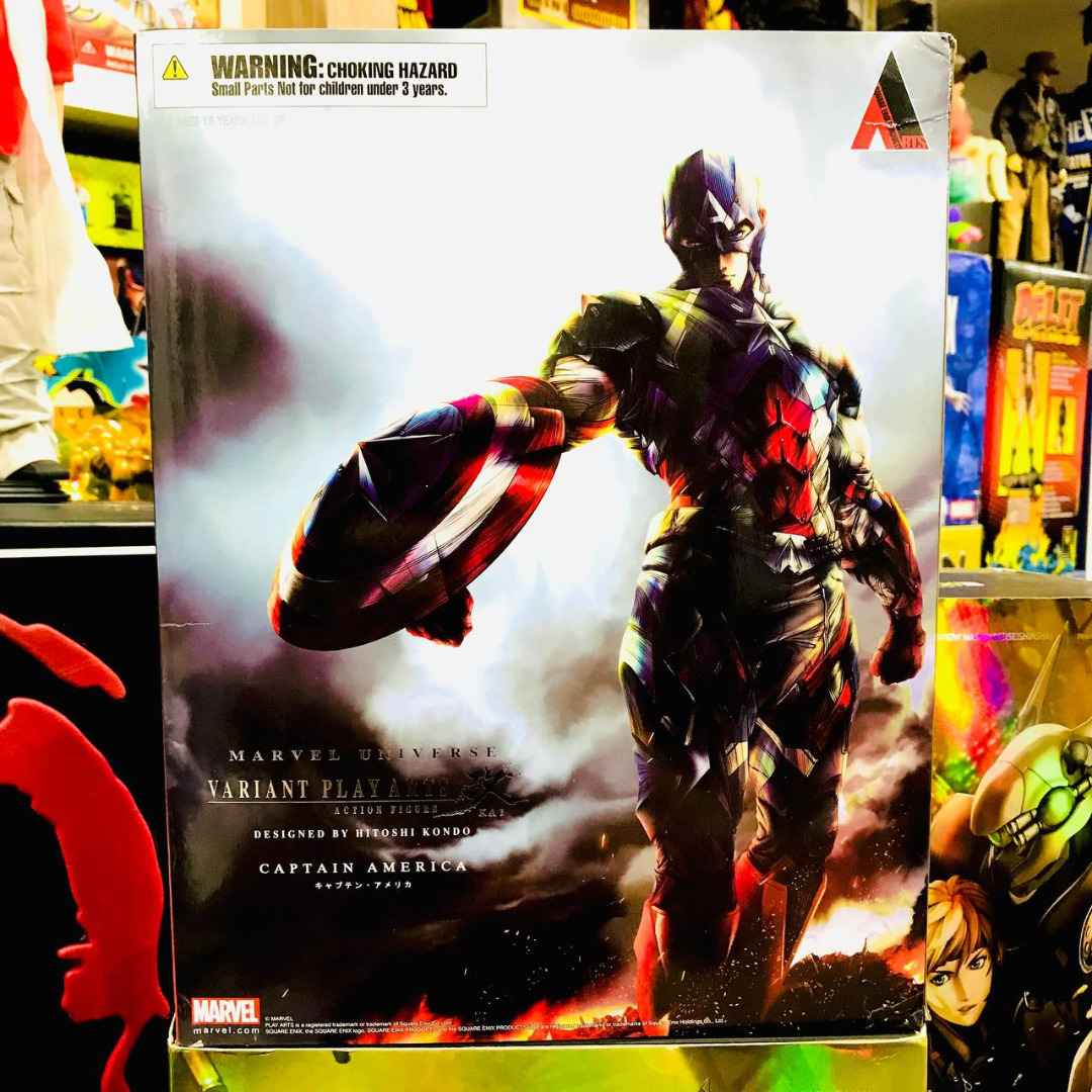 SQUARE ENIX VARIANT PLAY ARTS KAI MARVEL UNIVERSE SERIES - CAPTAIN ...