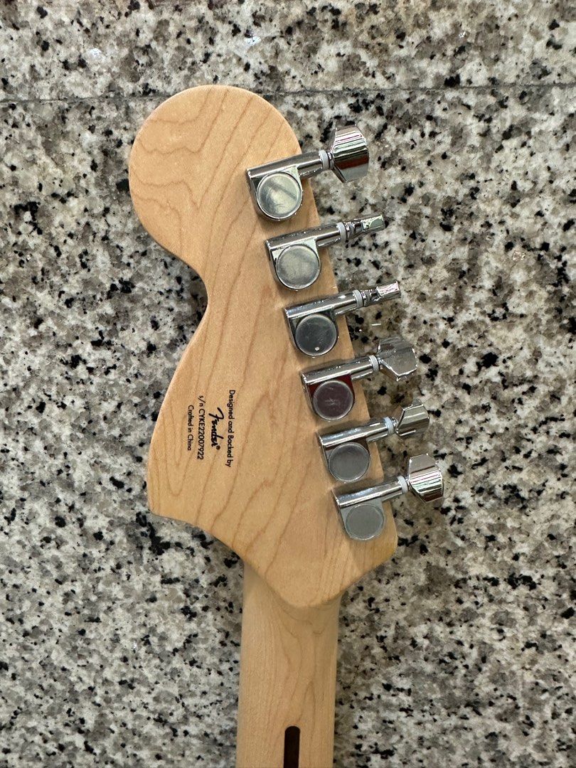 Squier FSR Affinity Series Stratocaster Guitar w/White Pearloid ...
