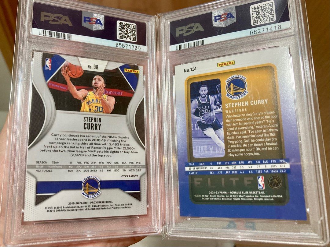 Stephen Curry NBA PSA10 Card Set, Hobbies & Toys, Memorabilia ...