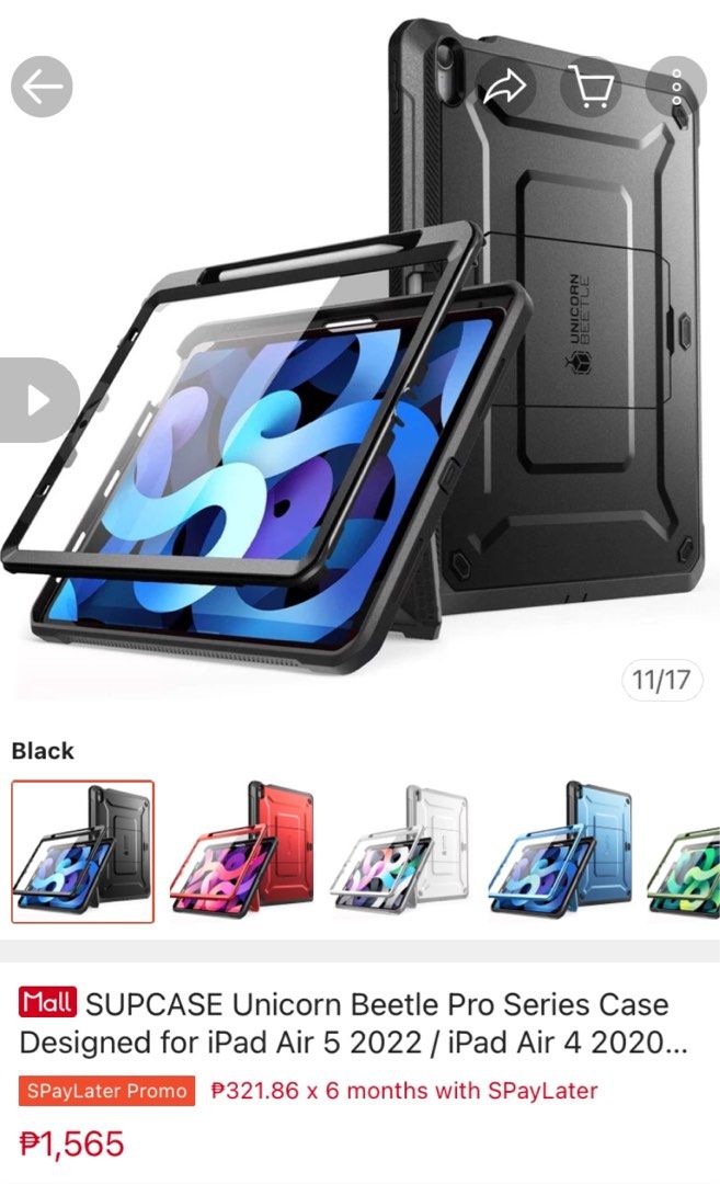 Supcase Ipad Air 4/5th gen case, Mobile Phones & Gadgets, Mobile ...