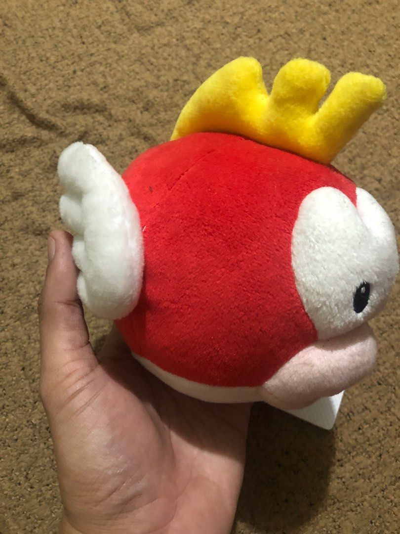 Super mario bros flying fish plush, Hobbies & Toys, Toys & Games on ...