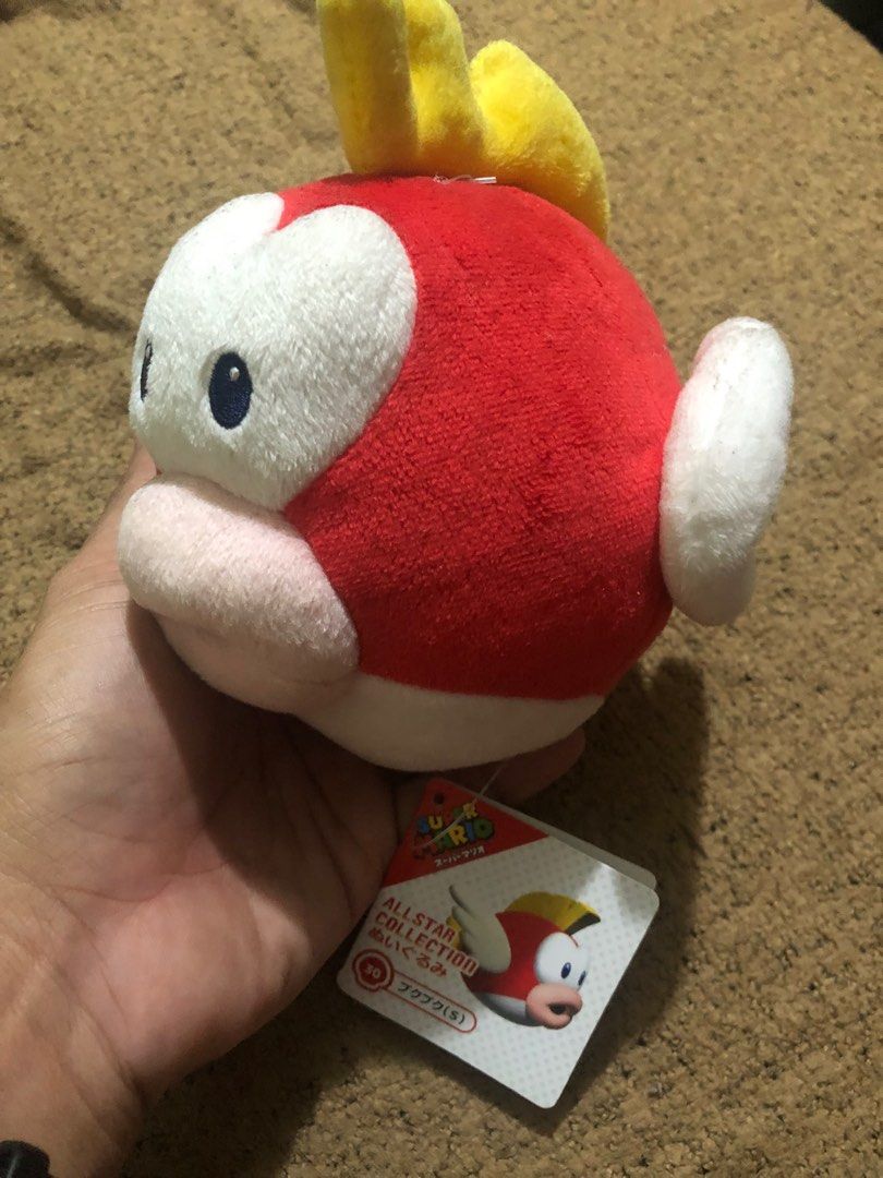 Super mario bros flying fish plush, Hobbies & Toys, Toys & Games on ...