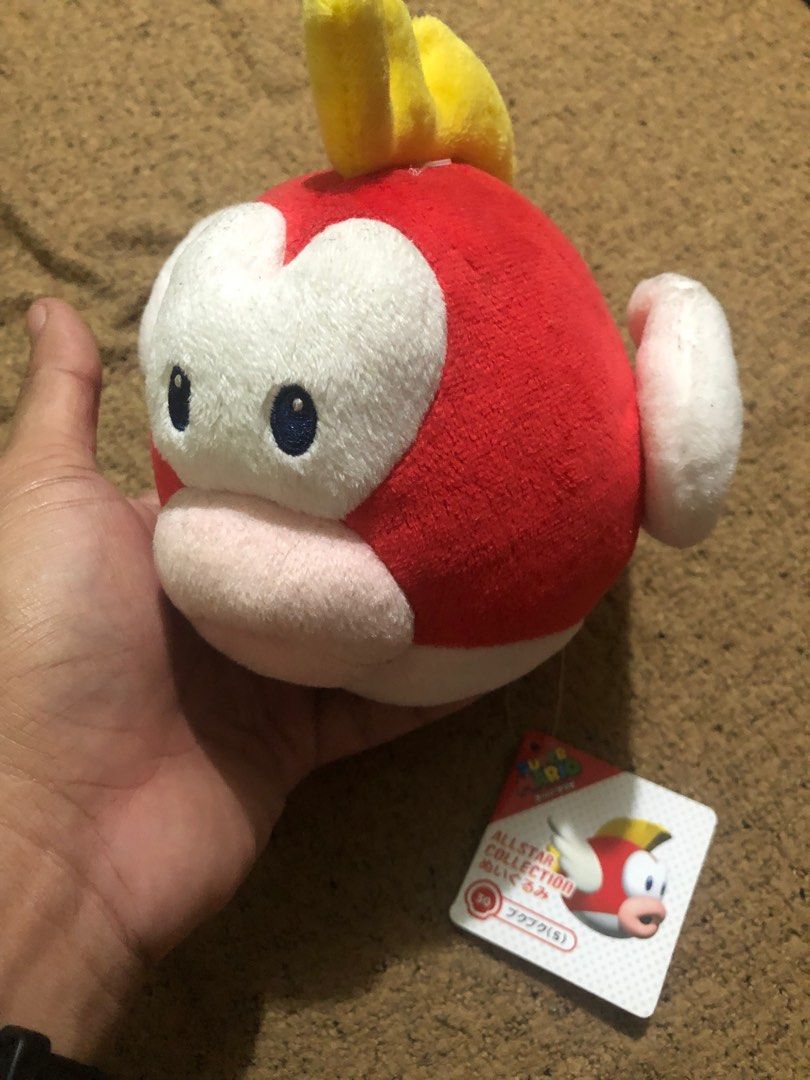 Super mario bros flying fish plush, Hobbies & Toys, Toys & Games on ...