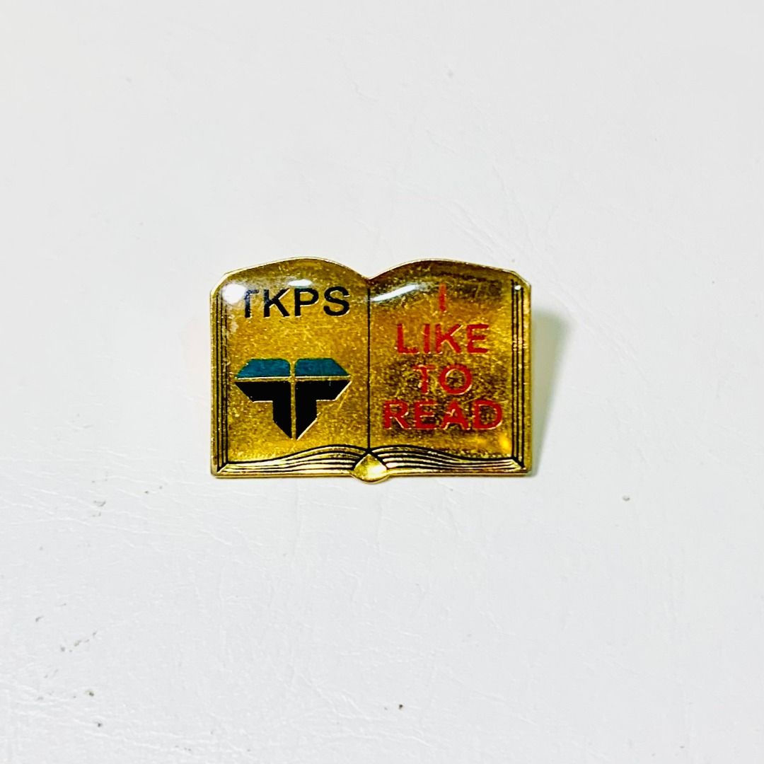 Tanjong Katong Primary School TKPS "I Like To Read" Badge, Hobbies ...