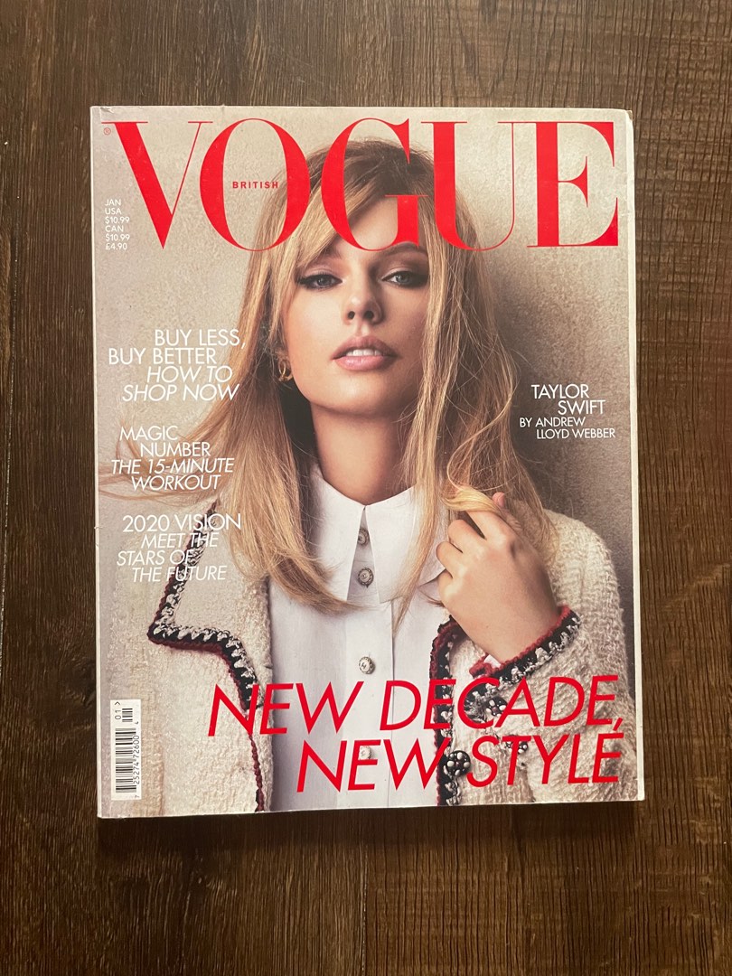 Taylor swift british vogue, Hobbies & Toys, Books & Magazines ...