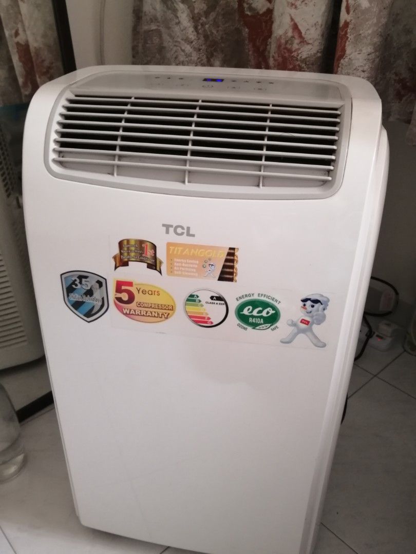 Tcl portable aircon, TV & Home Appliances, Air Conditioners & Heating ...
