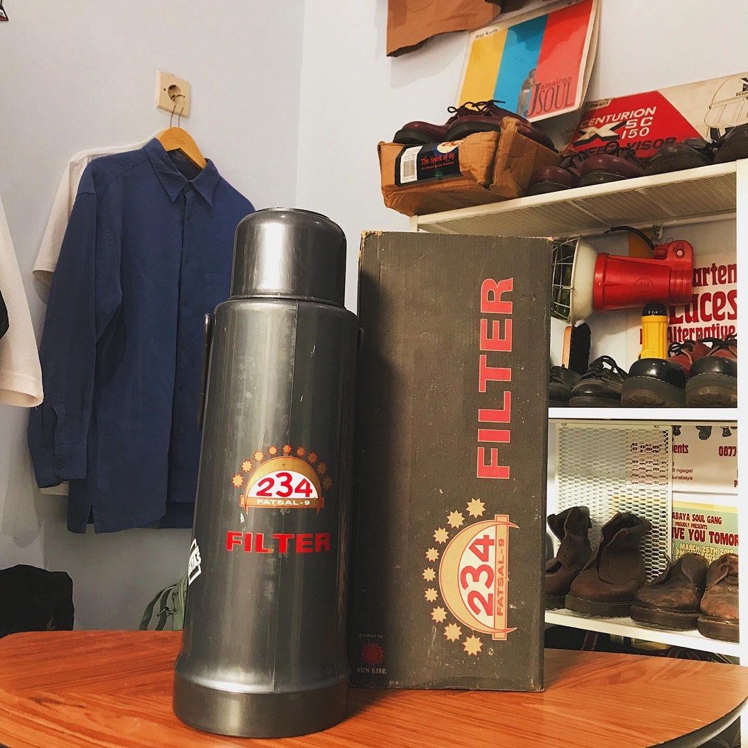 Termos New Old Stock Cigarettes Kretek Official Merchendise Thermos ...