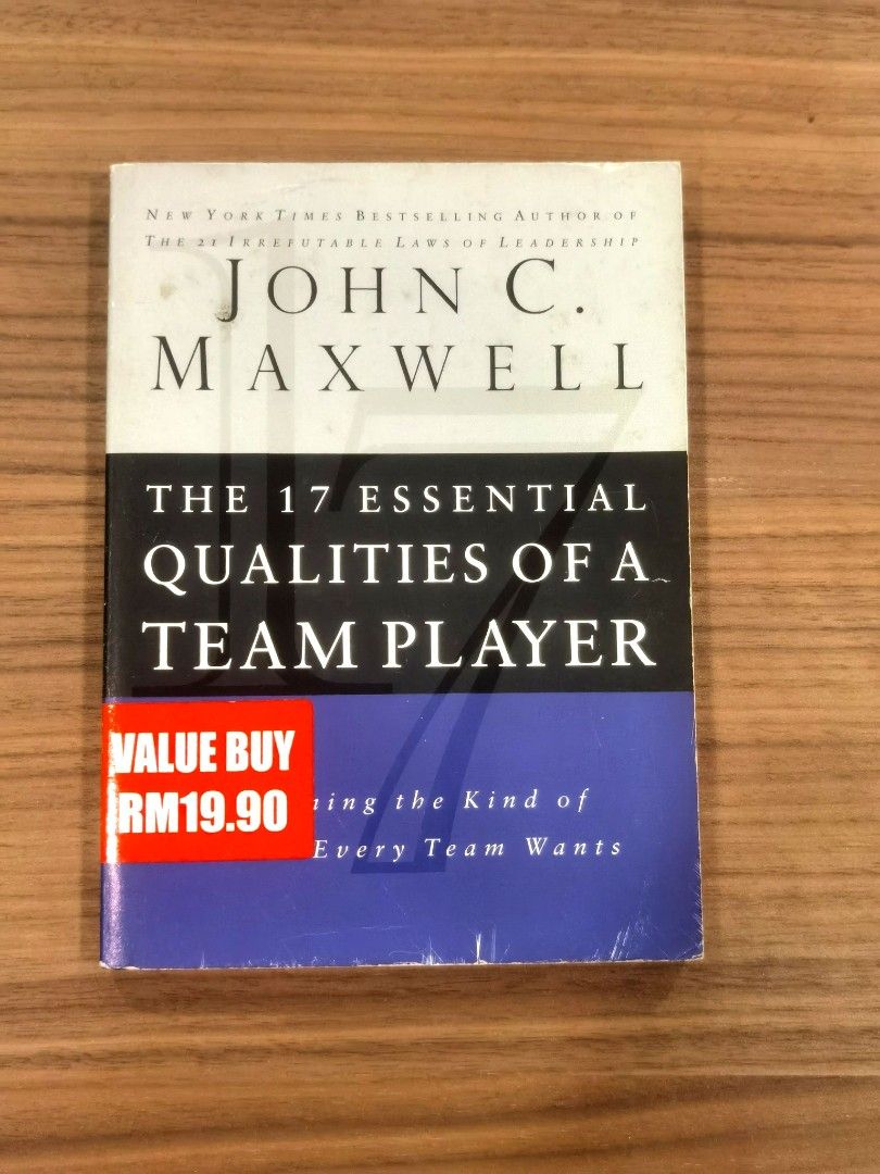 The 17 Essential Qualities Of A Team Player Book By John C Maxwell ...