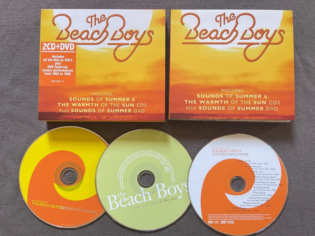 THE BEACH BOYS ( 2CD+DVD ), Hobbies & Toys, Music & Media, CDs & DVDs ...