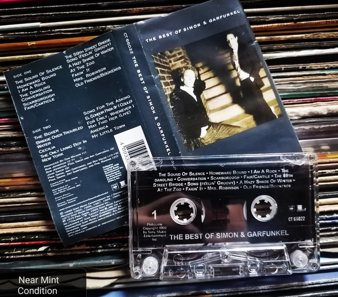 The Best of Simon & Garfunkel Cassette Tape Original Cassette Tapes ...