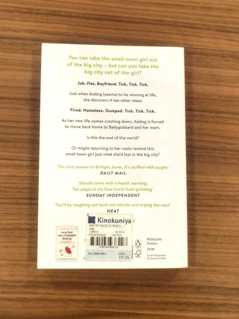 The Importance Of Being Aisling Book By Elmer McLysaght Sarah Breen ...