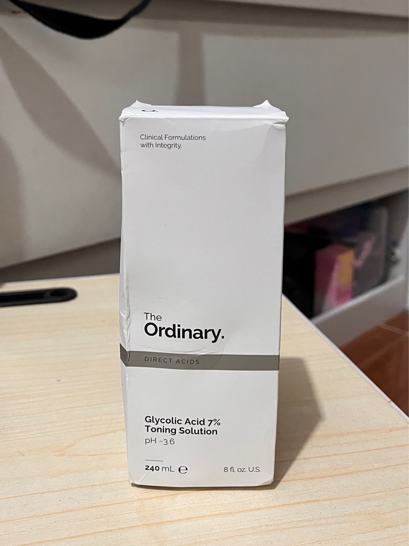 The ordinary glycolic acid toner toning solution, Beauty & Personal ...