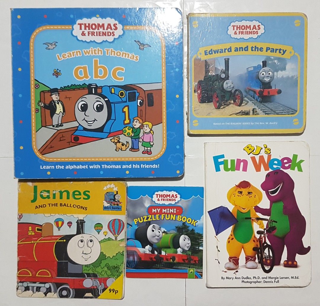 Thomas & Friends, Barney book, Hobbies & Toys, Books & Magazines ...